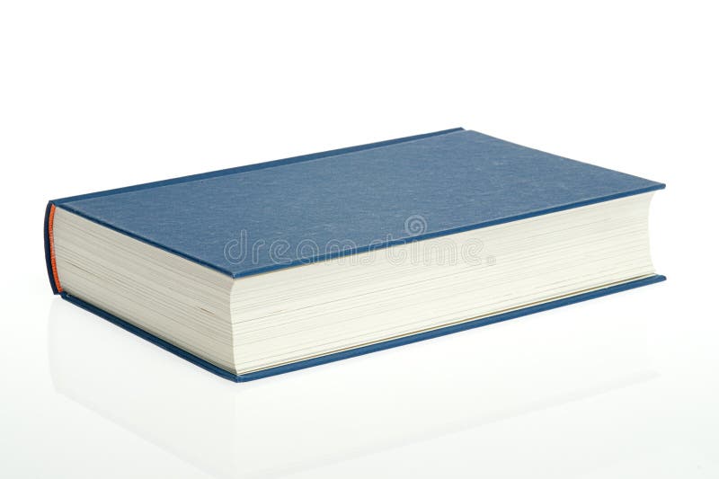 Book with blue cover stock photo. Image of bookshop, educational - 12993782