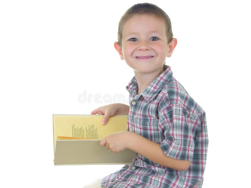 Book Boy Two stock image. Image of relaxing, book, homework - 373019