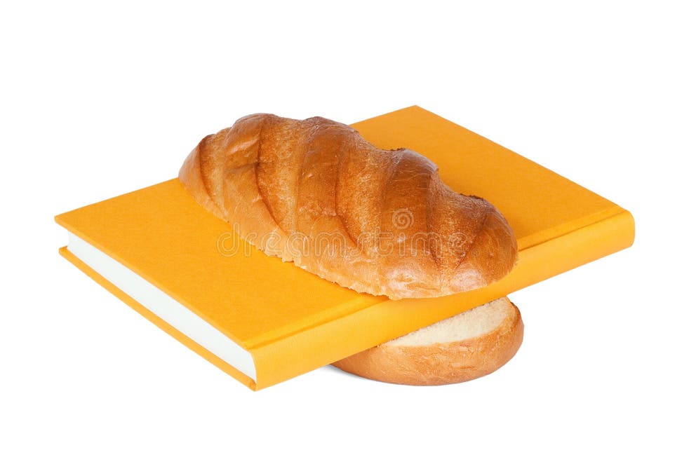 The book and the bread stock image. Image of large, calico - 18515745