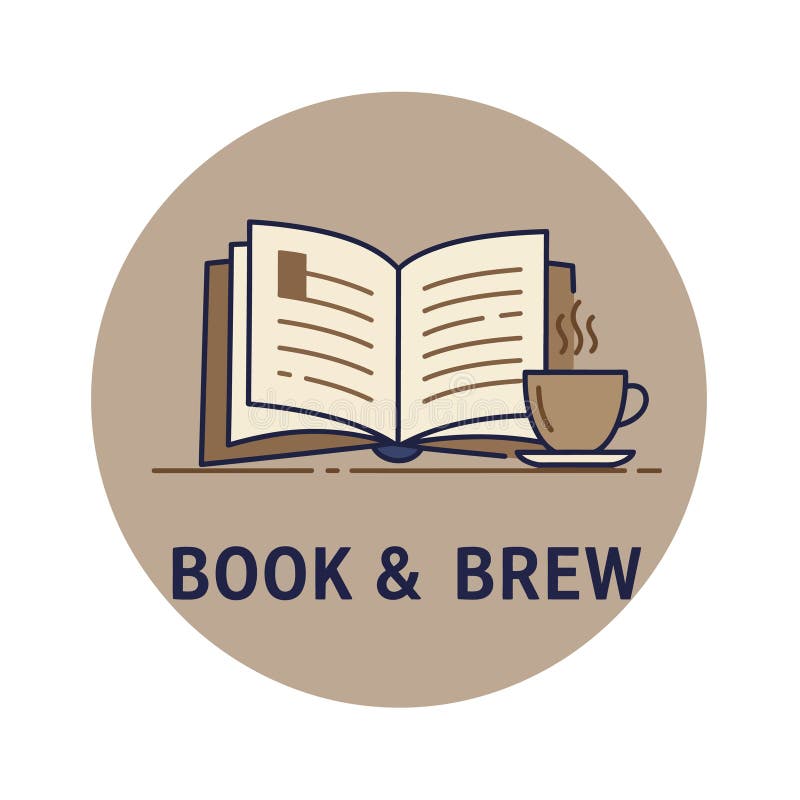 Coffee Book Logo Stock Illustrations – 2,458 Coffee Book Logo Stock ...