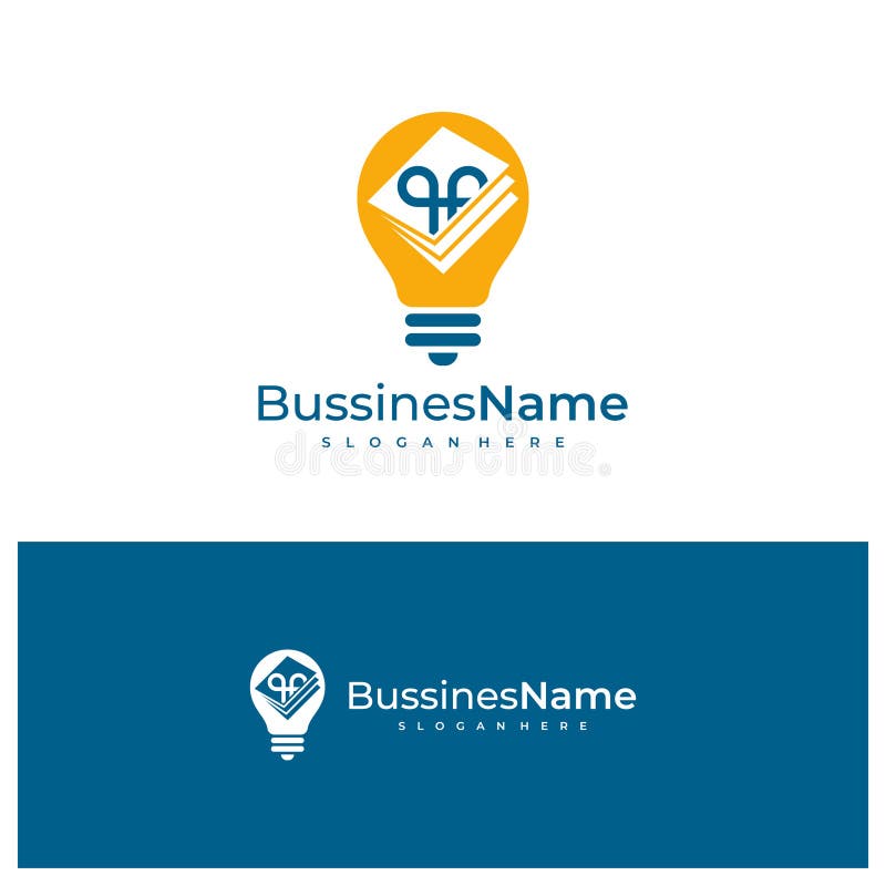 Book Bulb Logo Vector Template. Creative Bulb Logo Design Concepts ...