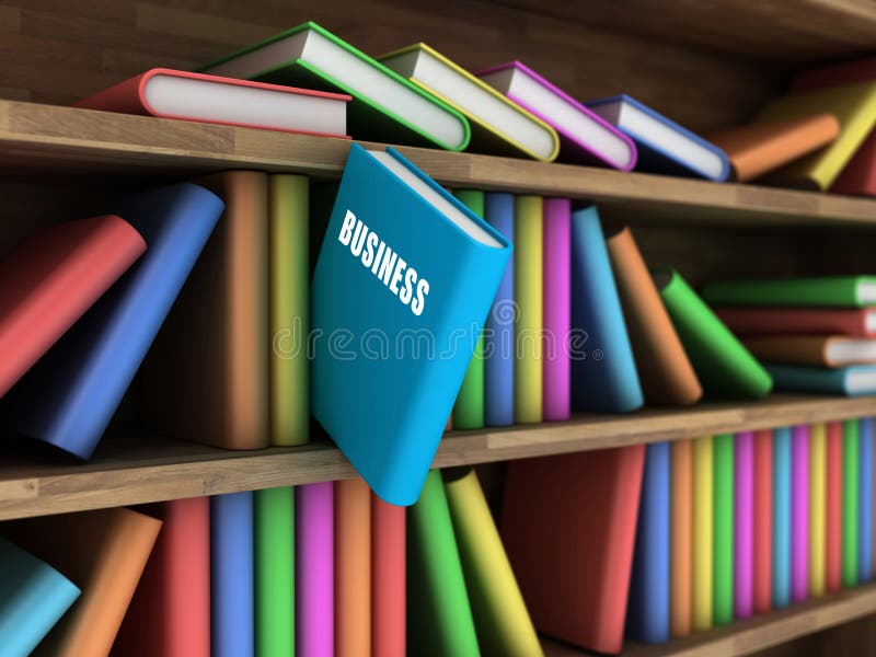 Book about business stock illustration. Illustration of especial - 27134570