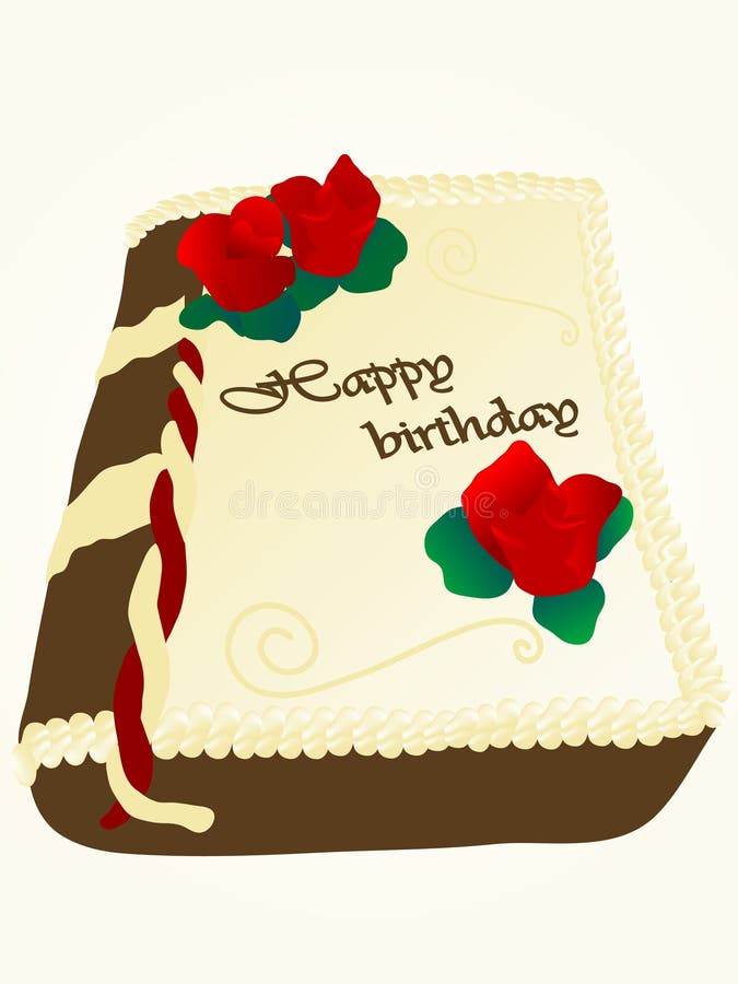 Book cake stock vector. Illustration of gift, chocolate - 11000093