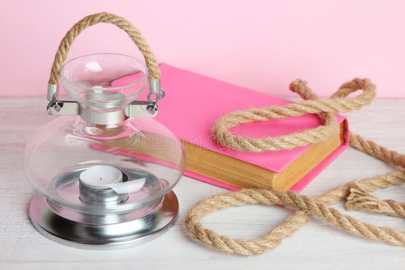 Book and candlestick stock image. Image of time, textbook - 91215305