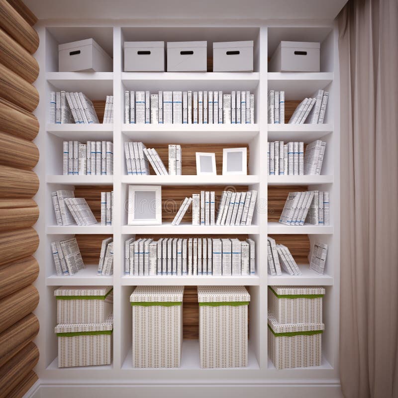 Book case stock illustration. Illustration of dictionary - 36547560