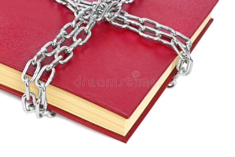 Book and chain stock image. Image of holy, literature - 53964305