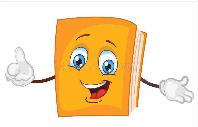Book Character Cartoon.vector Illustration Stock Illustration ...