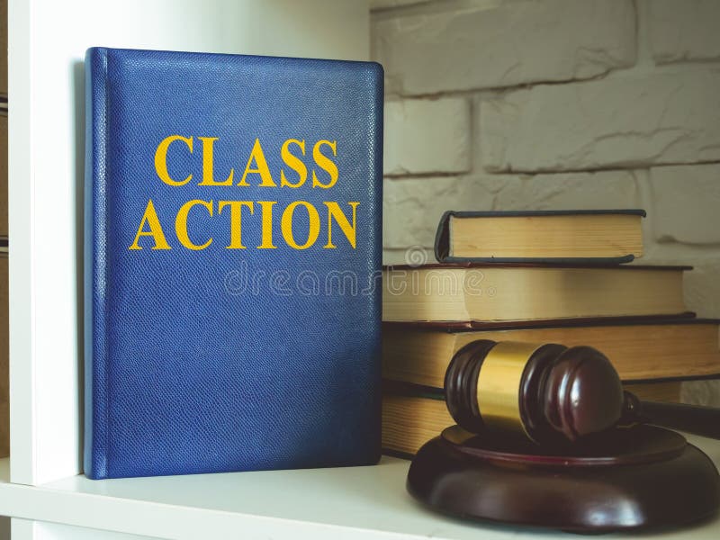 Book about Class Action Lawsuit on Shelf. Stock Image - Image of ...