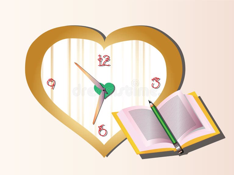 Clock Reading Book Stock Illustrations – 4,577 Clock Reading Book Stock ...