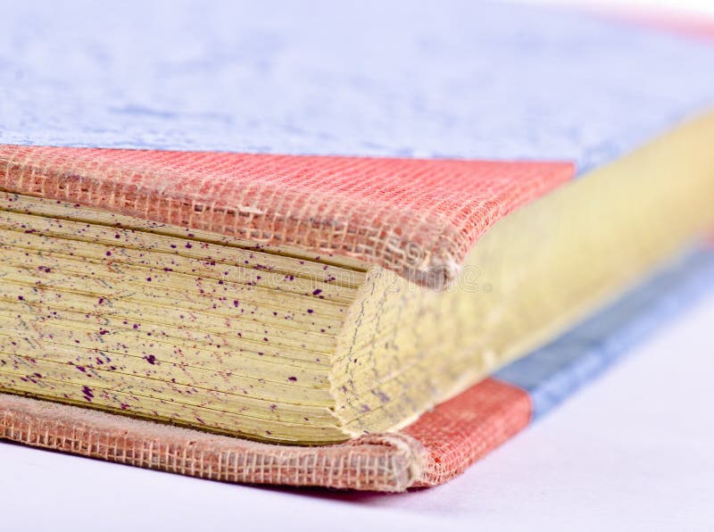 Book closeup stock photo. Image of binding, stationery - 190961612