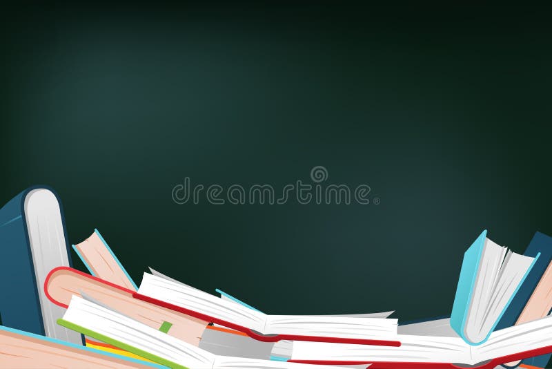 Book Color School Learn Background Vector Stock Vector - Illustration ...