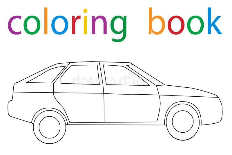 Book coloring stock illustration. Illustration of graphic - 88623914