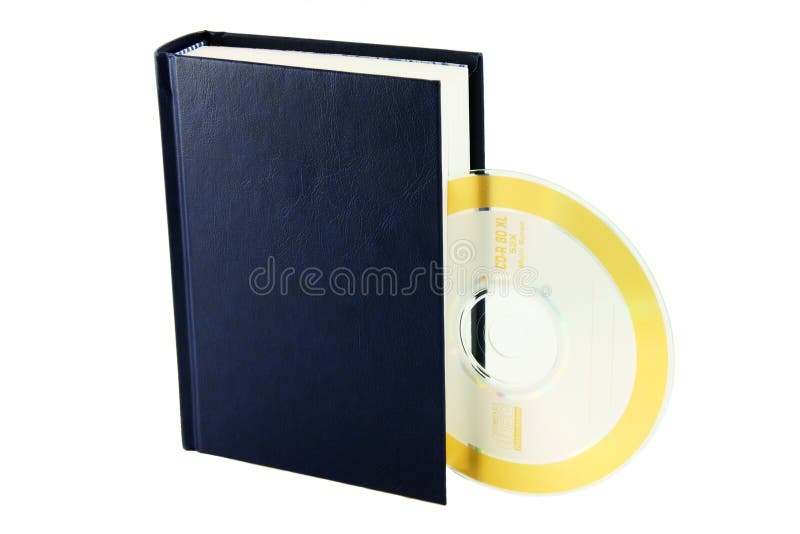 Book and compact disk stock photo. Image of disk, color - 7221578