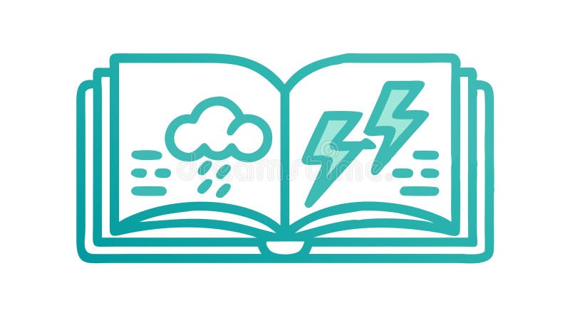 Book and Computer Screen. Digital Learning Interface, Vector Design Generative AI Stock Vector ...