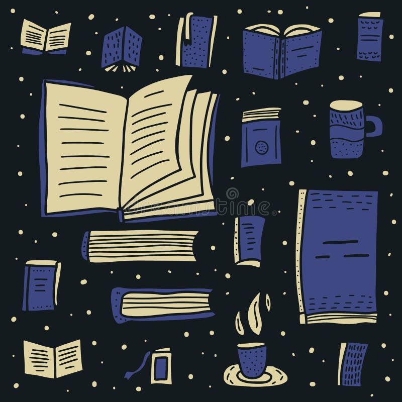 Book Concept. Vector Illustration in Doodle Style. Stock Vector ...