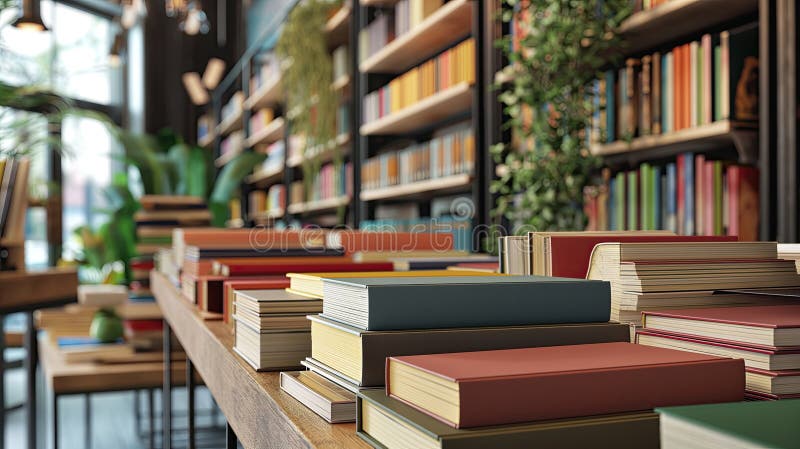 Book Cover Design Mockup stock illustration. Illustration of blank ...