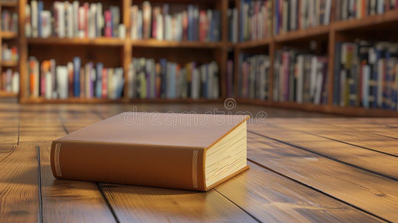 Book Cover Design Mockup stock illustration. Illustration of modern ...