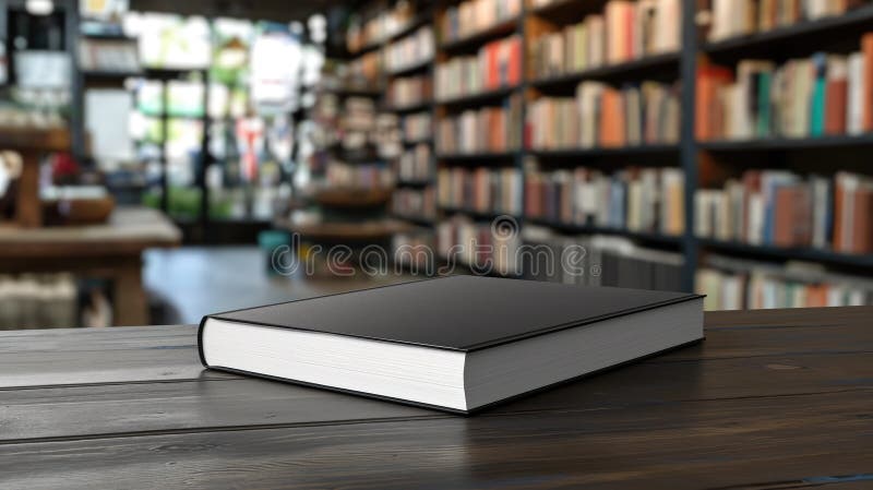 Book Cover Design Mockup stock image. Image of template - 302859809