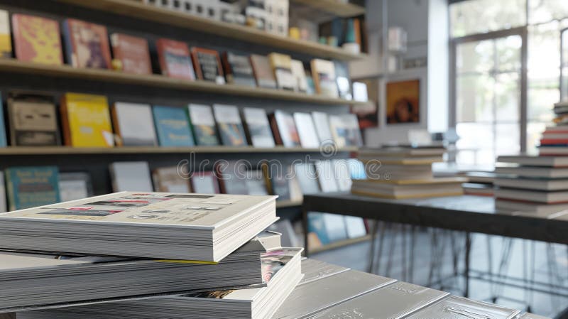 Book Cover Design Mockup stock illustration. Illustration of vertical ...