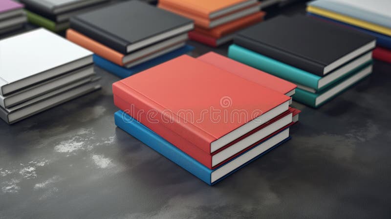 Book Cover Design Mockup stock photo. Image of advertising - 303280910