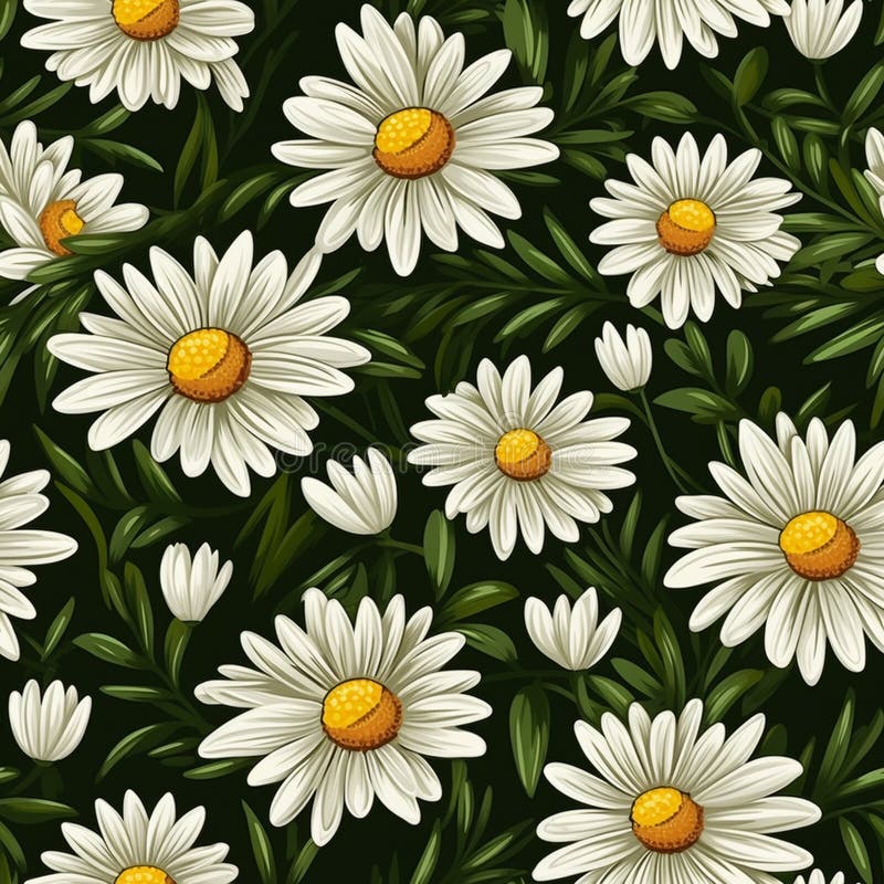 Book Cover Design with Notebook Cover with Cheerful Daisy Print Stock ...