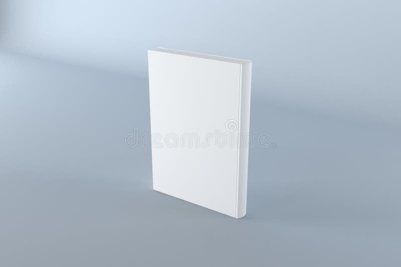 Book Cover Mockup 3d Rendering Illustration Stock Illustration ...