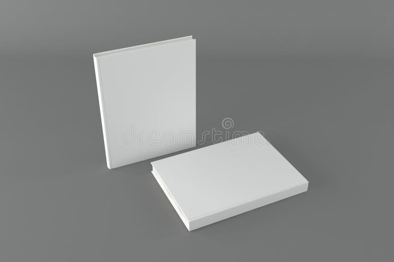 Book Cover Mockup 3d Rendering Illustration Stock Illustration ...