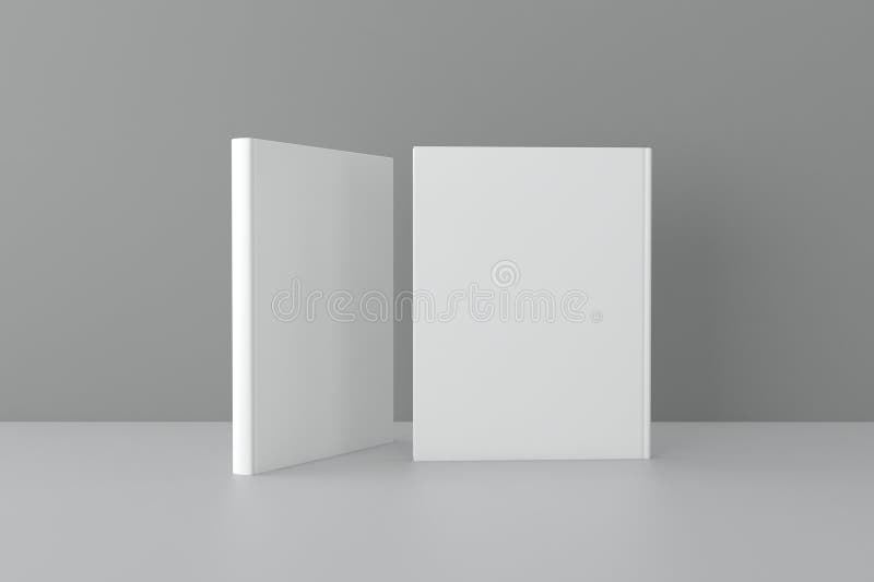 Book Cover Mockup 3d Rendering Illustration Stock Illustration ...