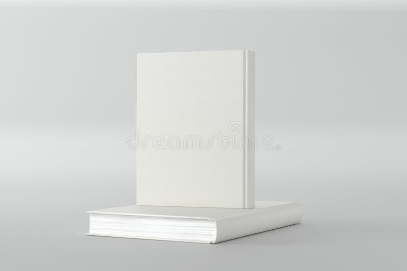 Book Cover Mockup 3d Rendering Illustration Stock Illustration ...