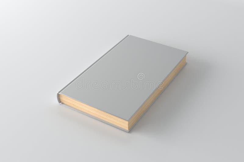 Book Cover Mockup 3d Rendering Illustration Stock Illustration ...