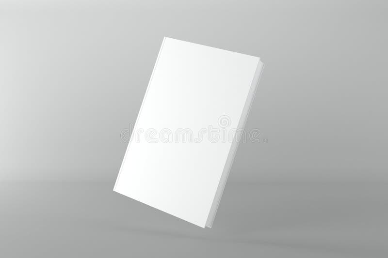 Book Cover Mockup 3d Rendering Illustration Stock Illustration ...