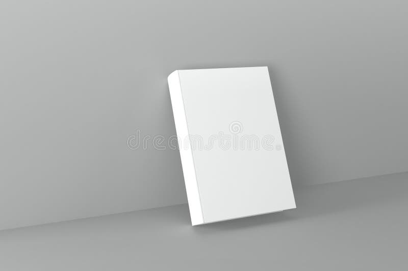 Book Cover Mockup 3d Rendering Illustration Stock Illustration ...