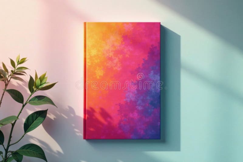 Book Cover Mockup Pattern Design Display Board, Editorial Design ...