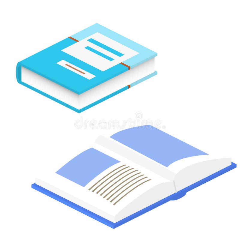 Book 3d Vector Illustration. School Book. Education, Un Stock Vector ...