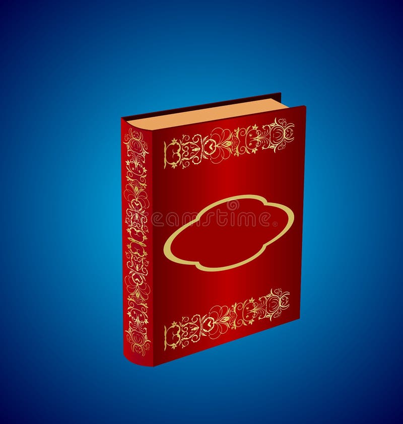Book Decorated with an Ornament Stock Vector - Illustration of album ...