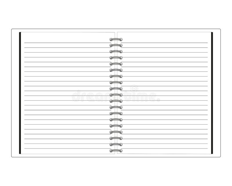 Red book diary notebook stock vector. Illustration of pupil - 20469646