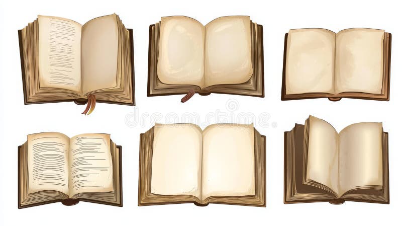 Open Book Pages Bookmark Transparent Background Stock Photos - Free ...