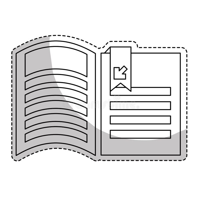 Book Download Related Icons Image Stock Illustration - Illustration of ...