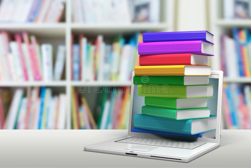 Book stock photo. Image of internet, laptop, isolated - 58893662