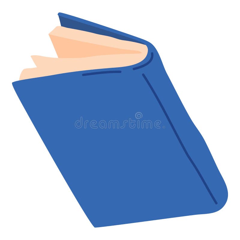 Book Falling Down with Different Things. Book Fly, Isolated Book Fall ...