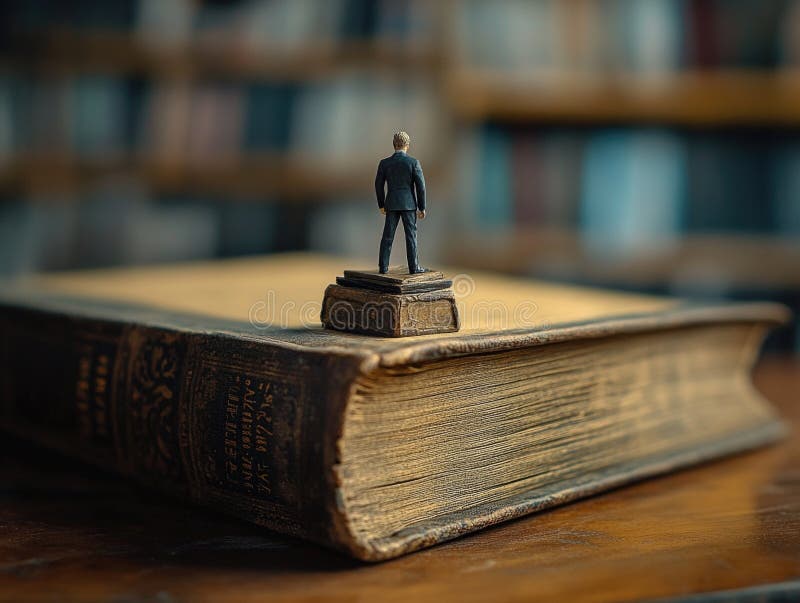 Book and Figure stock image. Image of collectible, statue - 358950313
