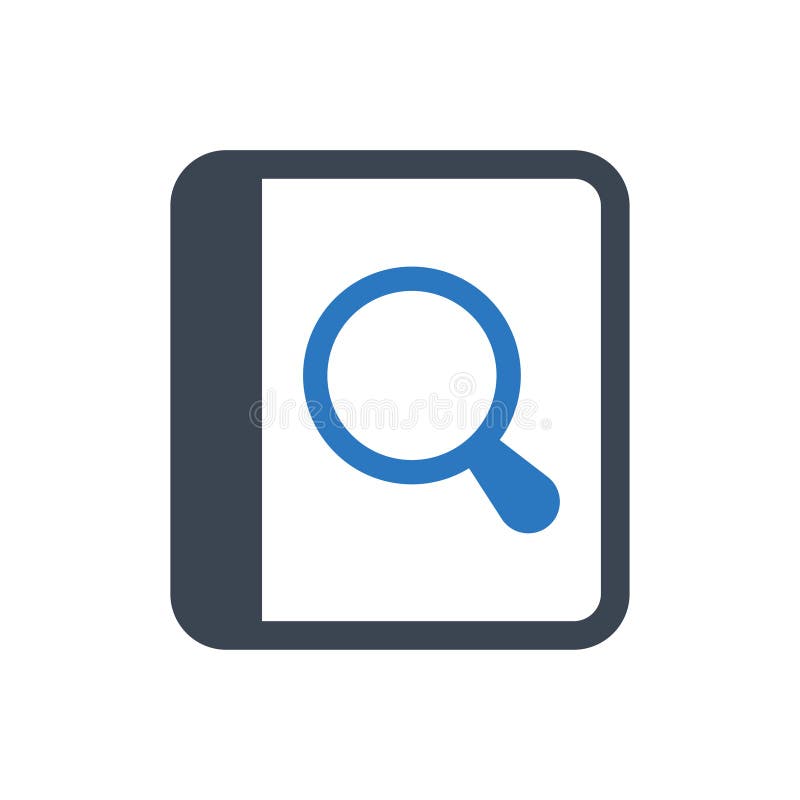 Finder Icon Vector from Management Concept. Thin Line Illustration of ...