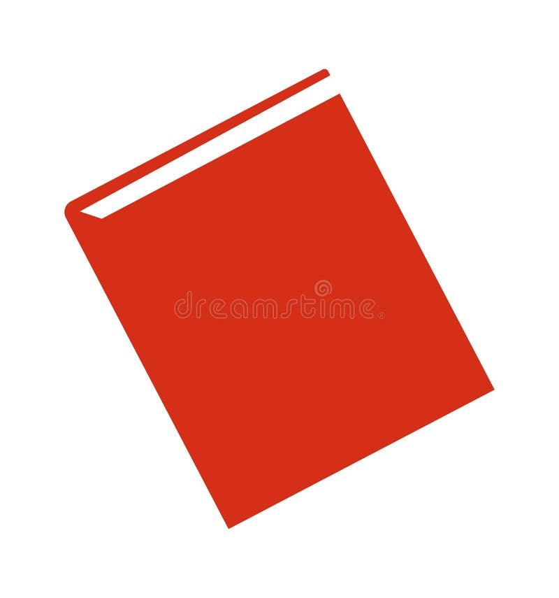 Book Flat Icon School Subject Literature Stock Vector - Illustration of drawing, text: 266975396