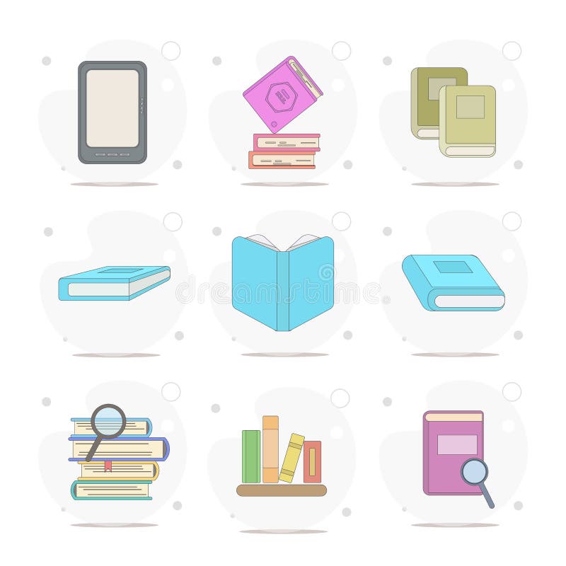 Book Vector Illustration. with Open Book Electronic Book Flat ... Book Vector Illustration. with Open Book Electronic Book Flat ...