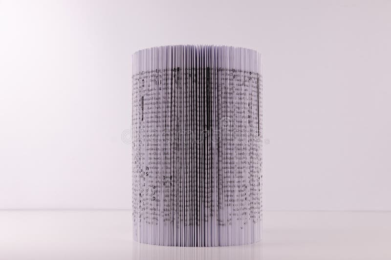 A Book with Folded Pages Presents Itself As an Analogue Store of ...