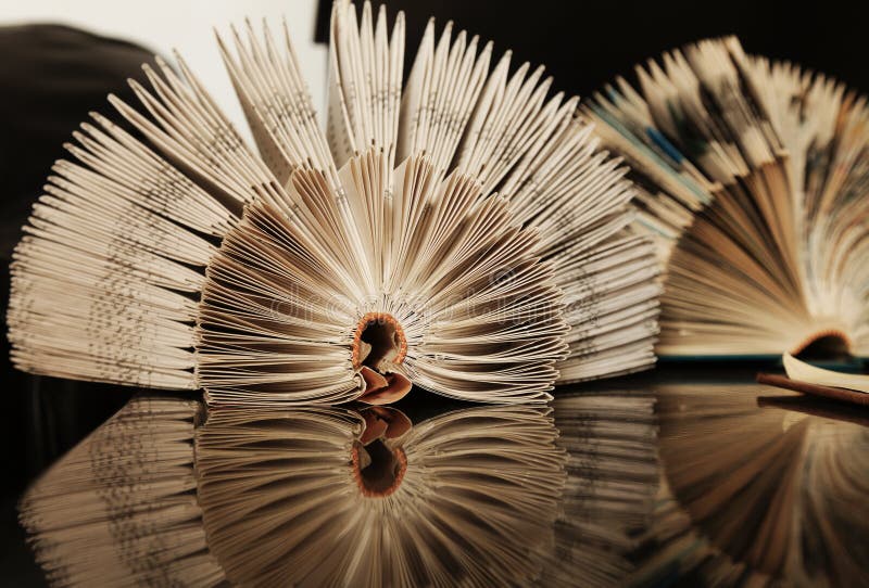 Book with Folded Pages, Simple Carft Stock Photo - Image of paper ...