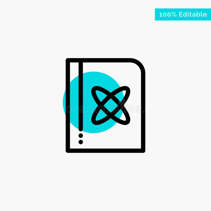 Book, Formula, Physics, Science Turquoise Highlight Circle Point Vector ...