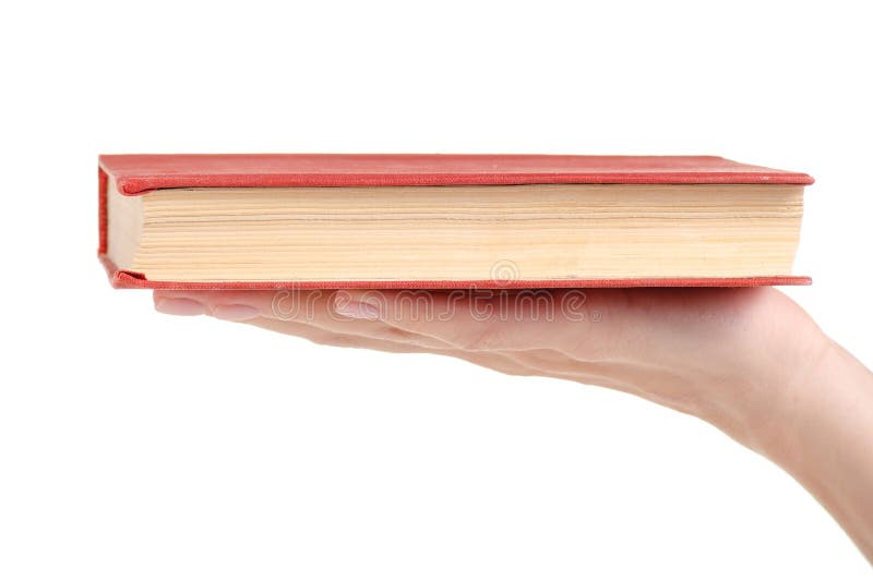 Book in hand stock photo. Image of hold, book, concept - 129296828