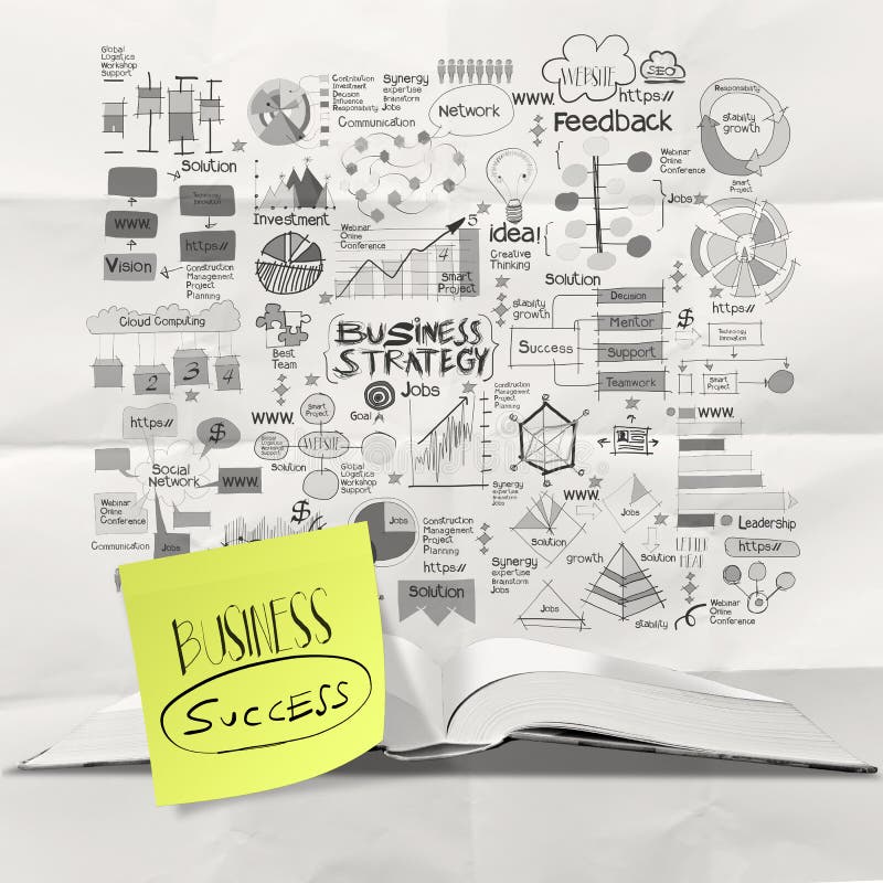 Strategy Crumpled Paper Stock Illustrations – 463 Strategy Crumpled ...