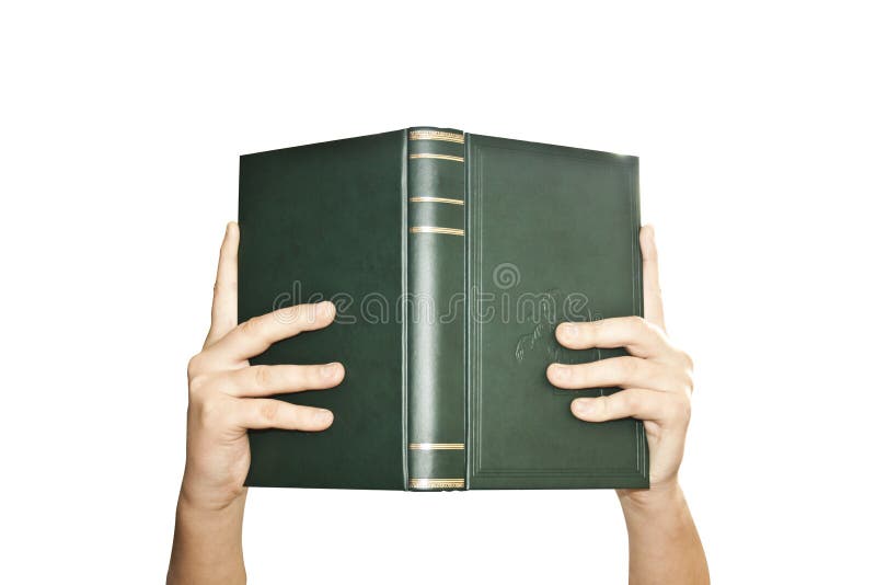 Book in hand stock photo. Image of education, reading - 16705294